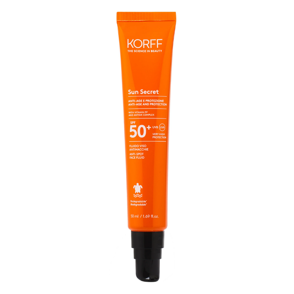 Korff Sun Secret Anti-Spot Face Fluid SPF 50+ – FarmaOn