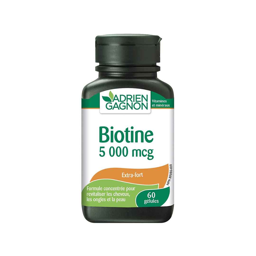 Adrien Gagnon Biotin 5000 mcg – FarmaOn