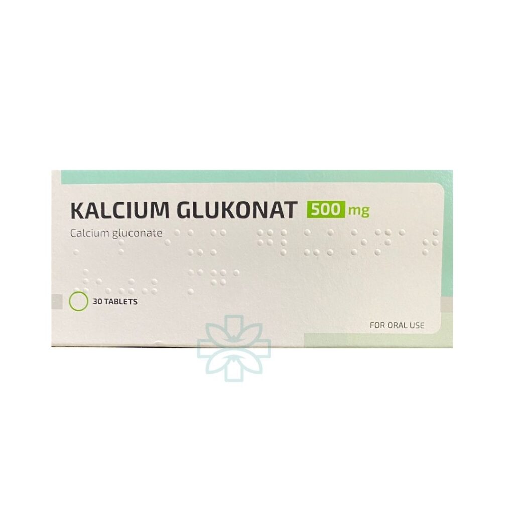Kalçium Glukonat 500 mg – FarmaOn