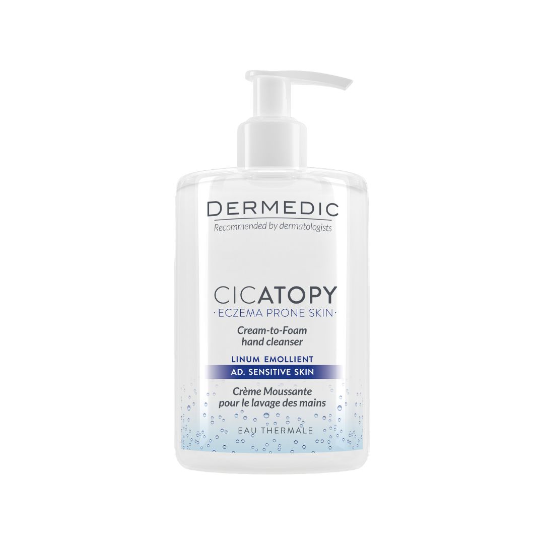 Dermedic Cicatopy Eczema Prone Skin Cream To Foam Hand Cleanser 300 ml ...