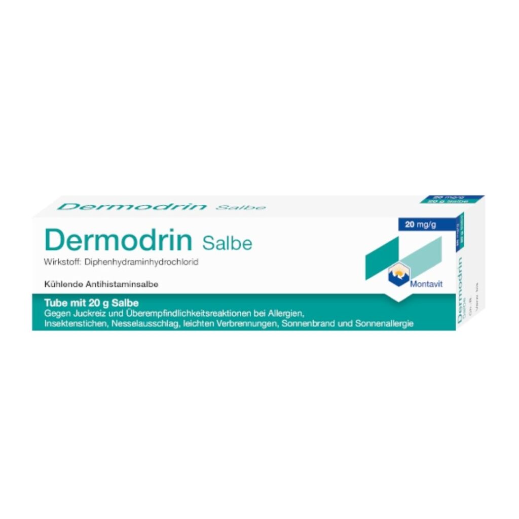 Dermodrin pomadë (difenhidraminë) – FarmaOn