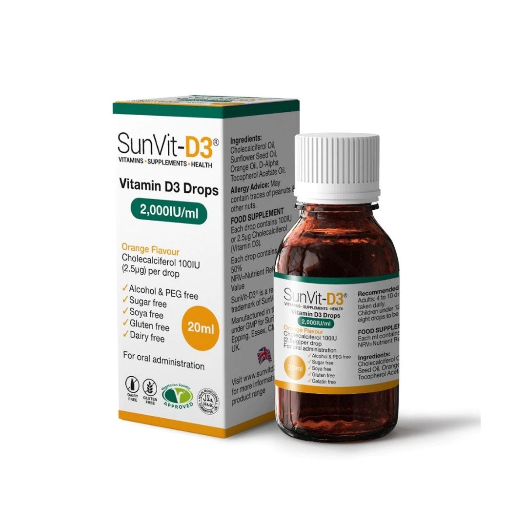 Honor Sunvit D3 Drops – FarmaOn