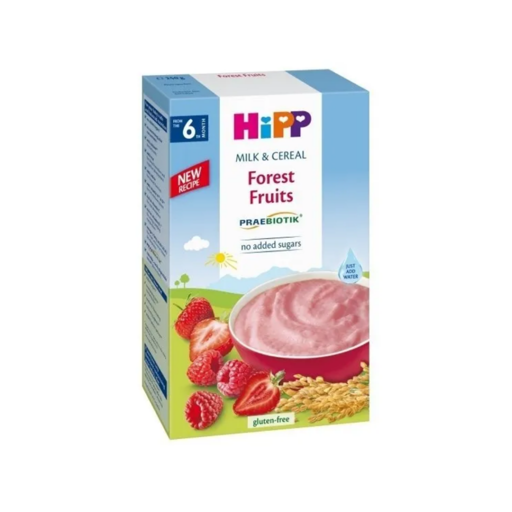 HIPP Organic Drithëra me qumësht dhe fruta Pylli – FarmaOn