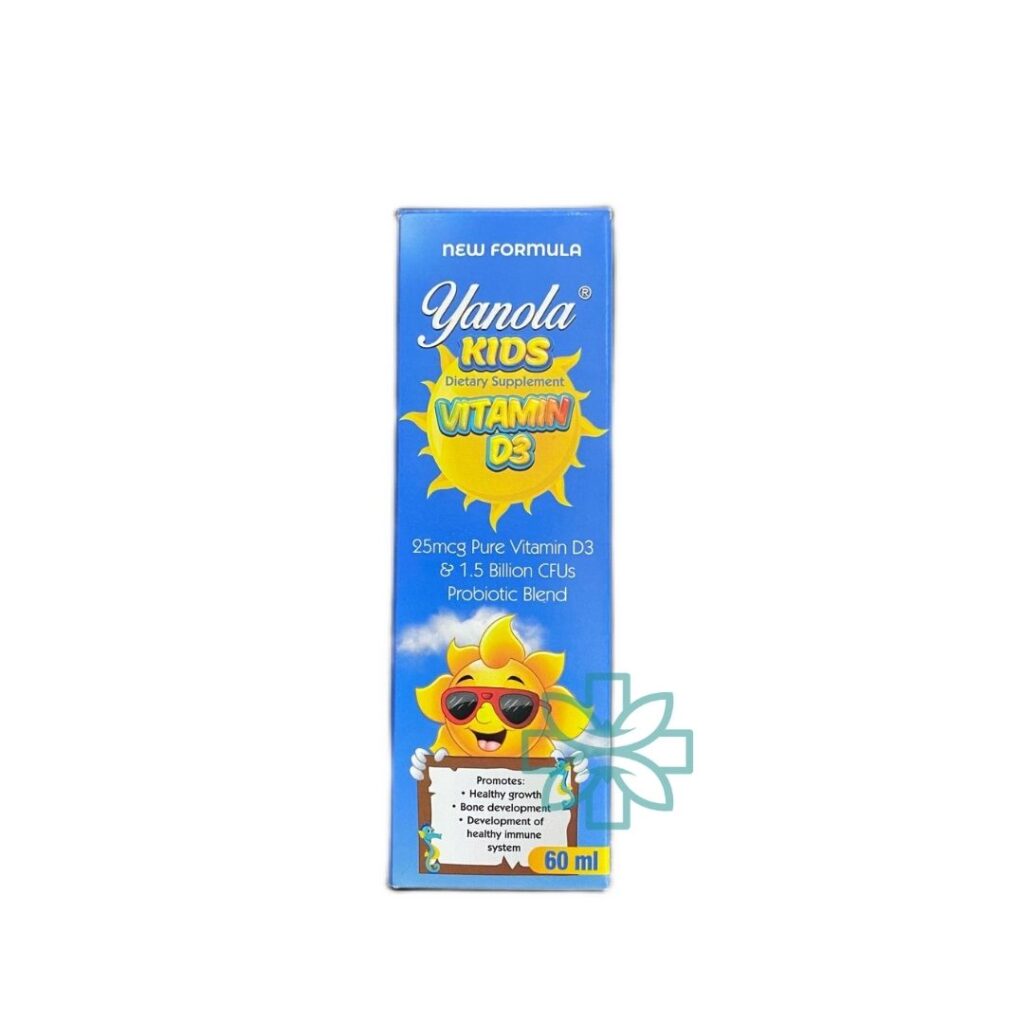 Yanola Kids Vitamin D3 25 mcg – FarmaOn