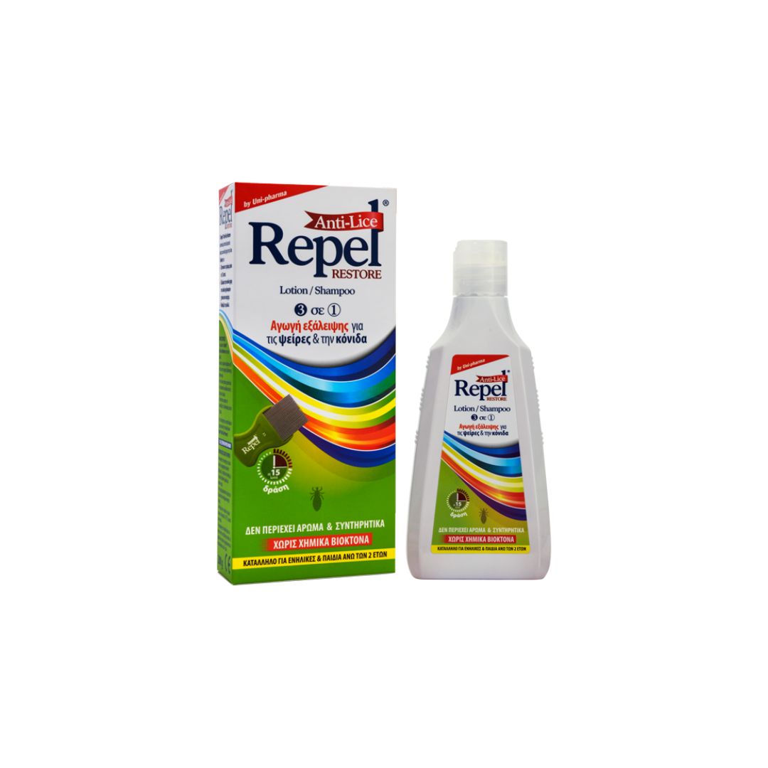 Repel Restore Shampoo Lice & Nit – FarmaOn