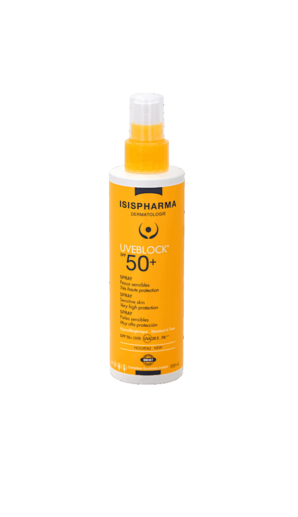 Isispharma Sun Uveblock Kids Spf 50 + Spray – FarmaOn