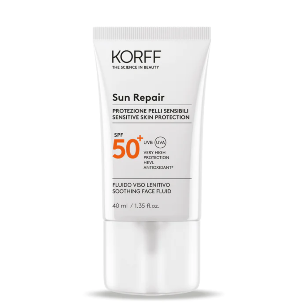 Korff Sun Secret Repair Soothing Fluid SPF 50 – FarmaOn