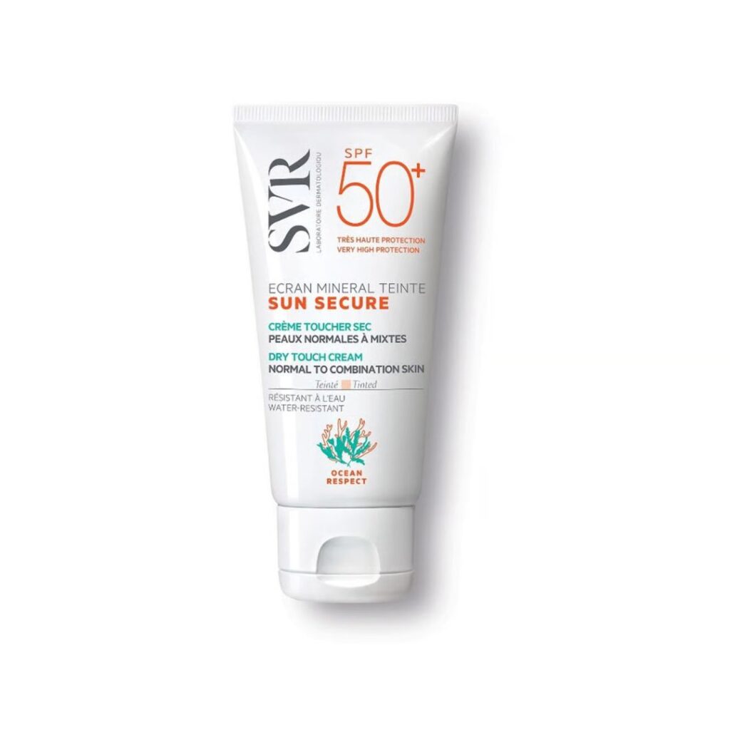 SVR Sun Secure Tinted Mineral Screen Normal to combination skin – FarmaOn